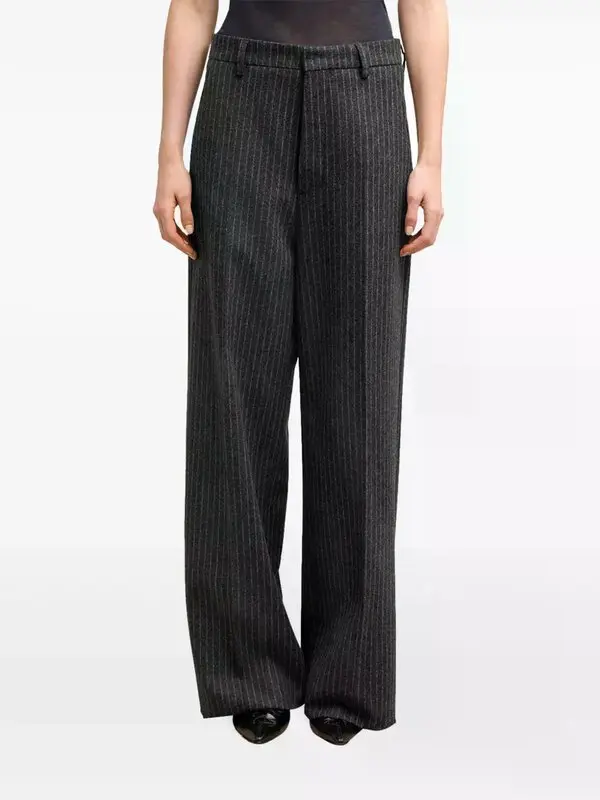 AMI Paris Pinstripe Tailored Trousers