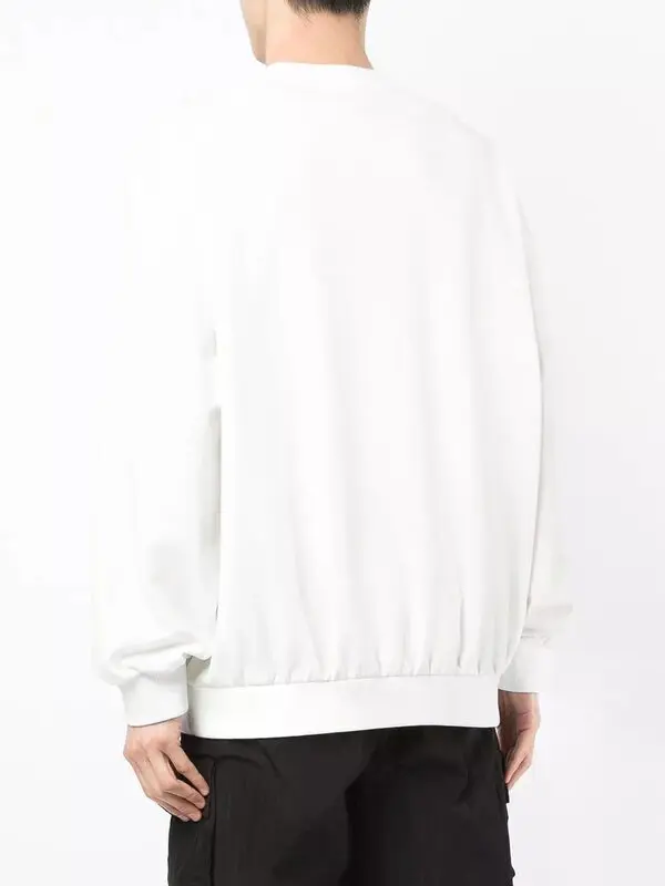 PORTS V Patch-detail Crew Neck Sweatshirt