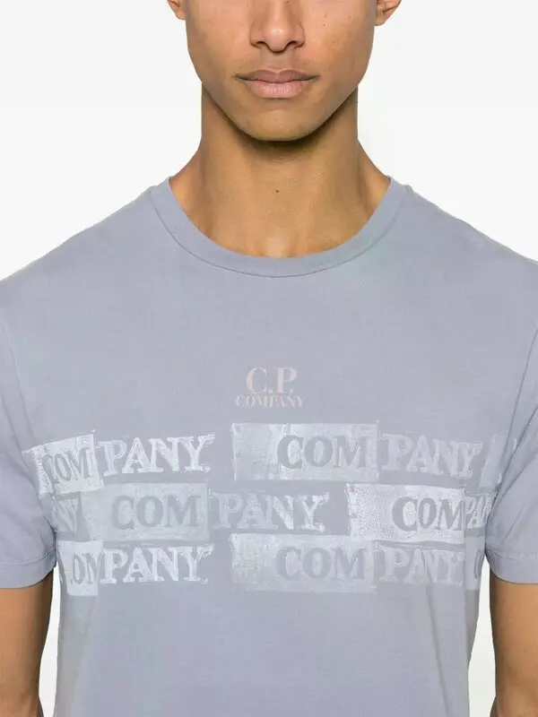C.P. COMPANY Logo-print T-shirt