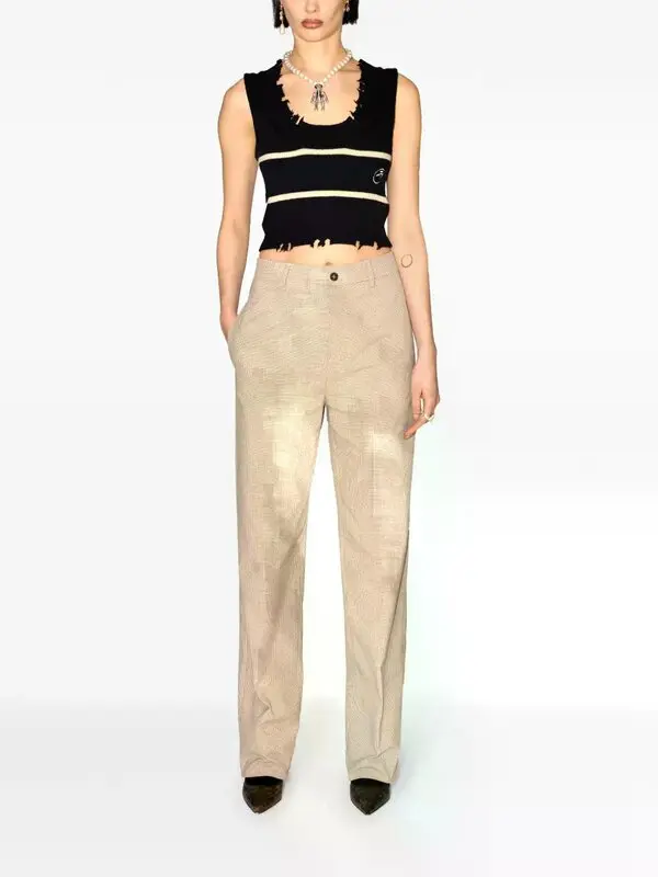 AMBUSH Raw-cut Knitted Top