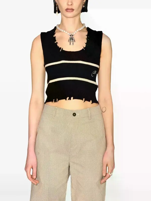 AMBUSH Raw-cut Knitted Top