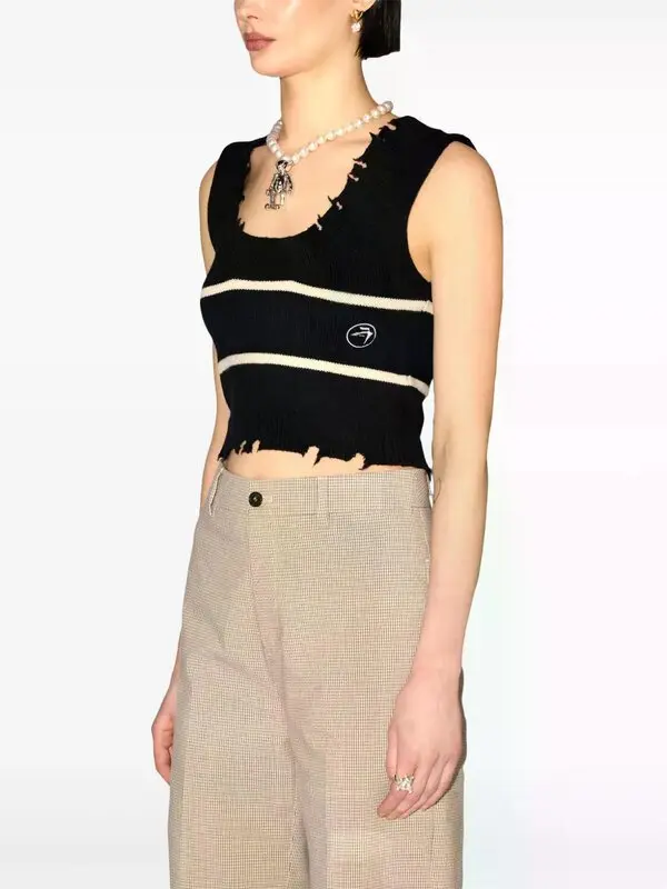 AMBUSH Raw-cut Knitted Top
