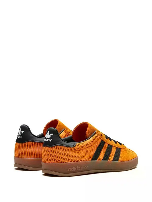 Adidas Gazelle Indoor Core Black Sneakers - Orange