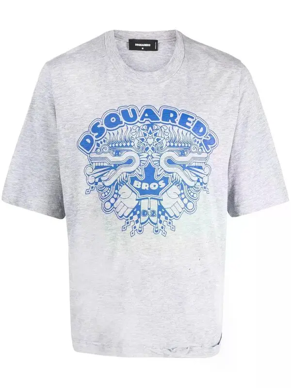 Dsquared2 Graphic-logo Print T-shirt