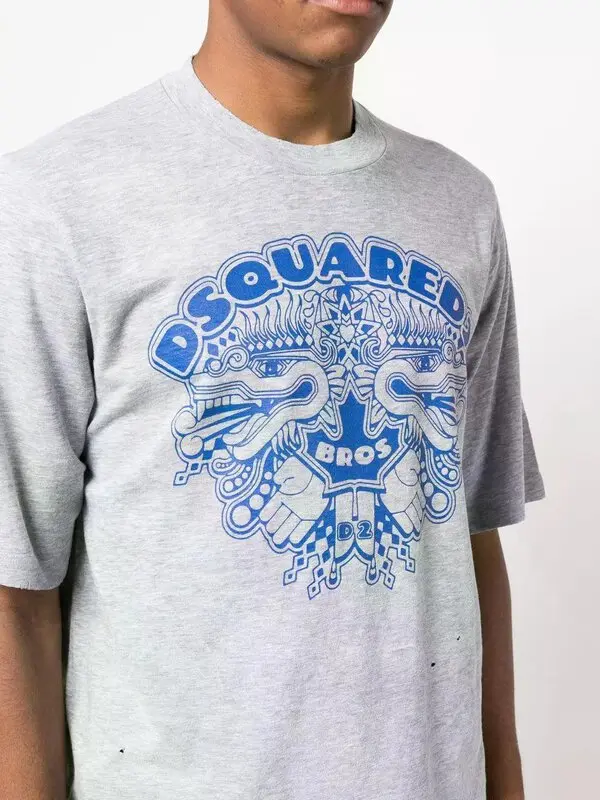 Dsquared2 Graphic-logo Print T-shirt