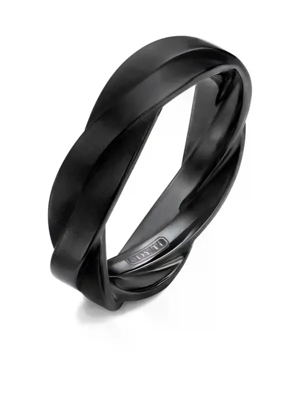David Yurman Dy Helios Band Ring - Black