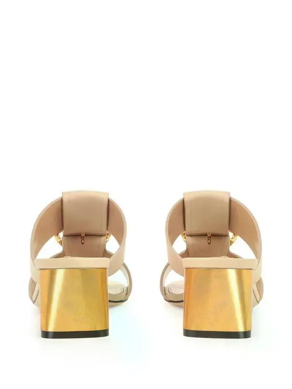 SERGIO ROSSI 50mm Sea Scale Sandals