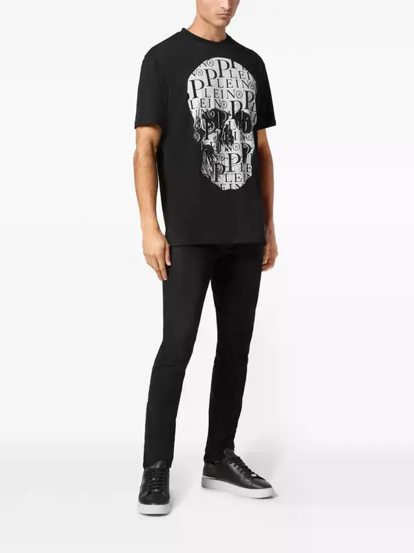 Philipp Plein Stones Skull T-shirt