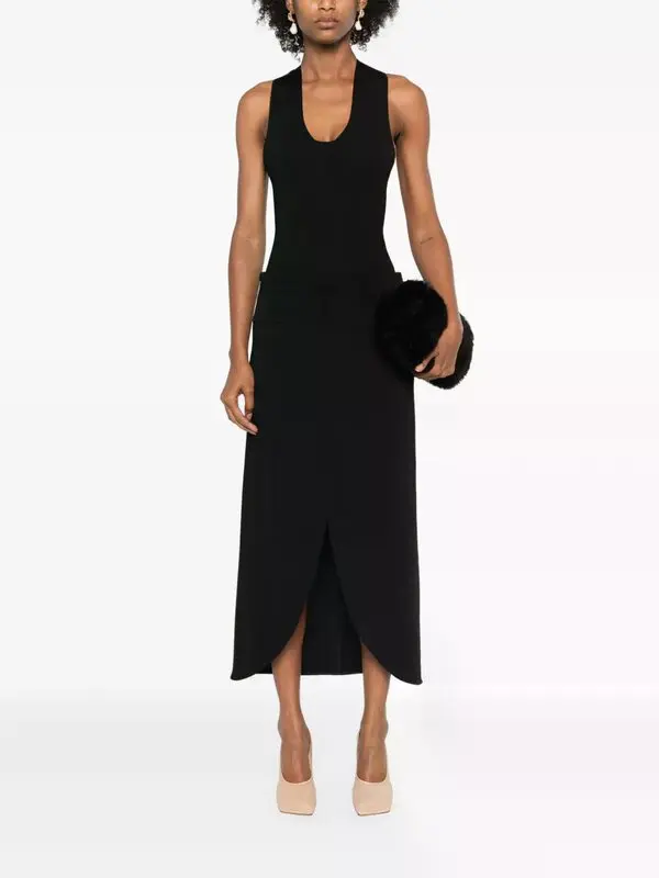 Khaite Toto Knitted Bodysuit - Black