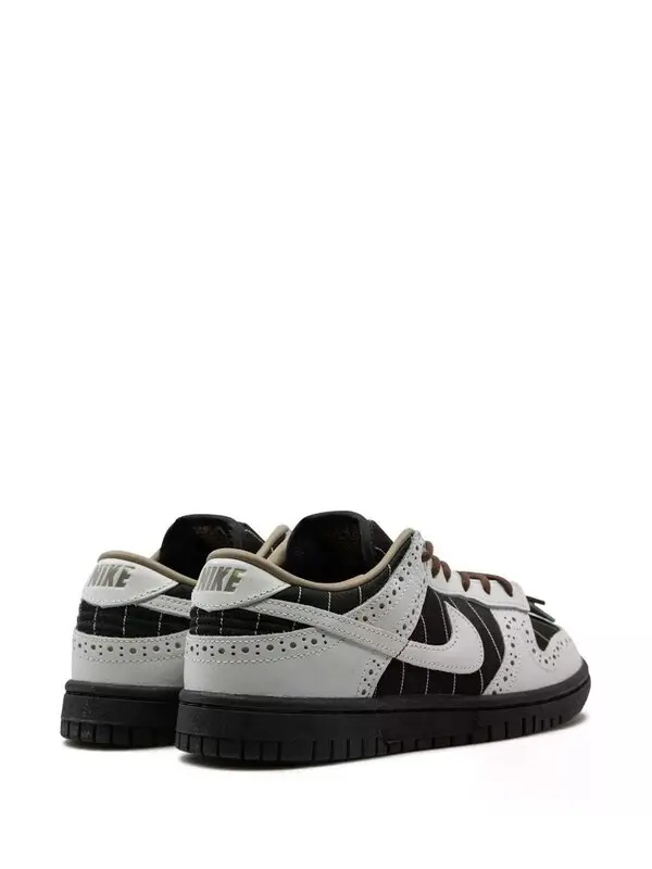 Nike Dunk Low Brogue Pinstripe Sneakers - Black