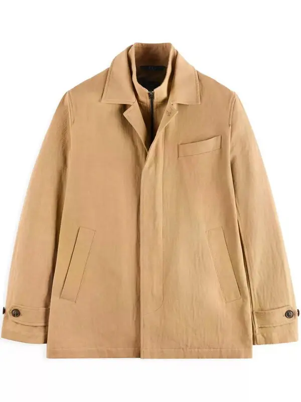 FAY Button-up Jacket - Neutrals