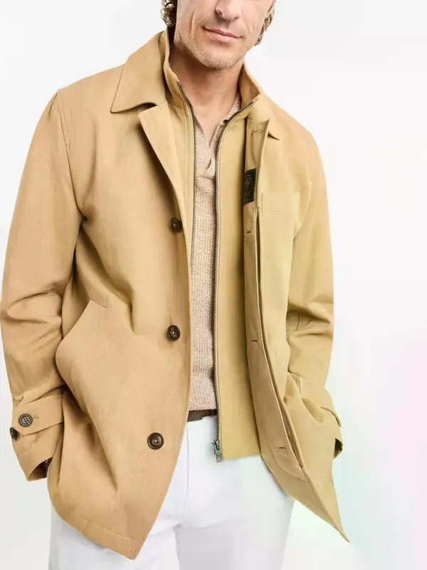 FAY Button-up Jacket - Neutrals