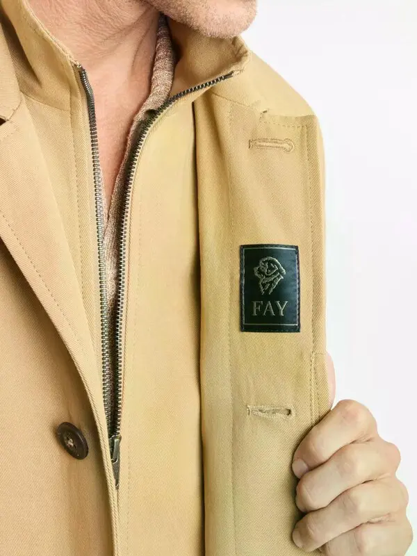 FAY Button-up Jacket - Neutrals