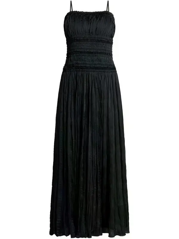Aje Ruched-detailing Midi Dress