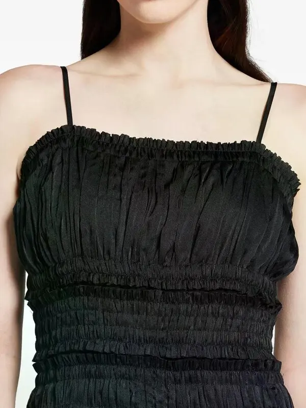 Aje Ruched-detailing Midi Dress