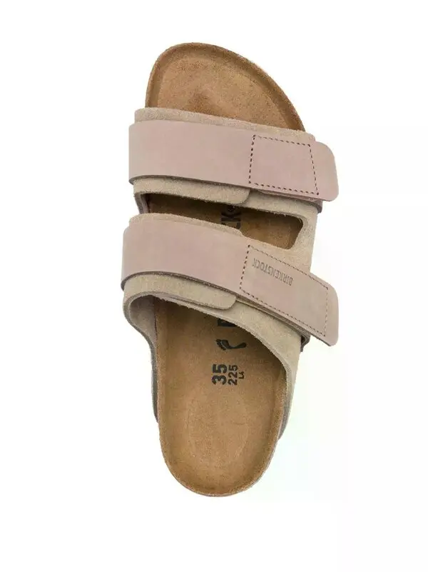 BIRKENSTOCK Kyoto Touch-strap Leather Sandals