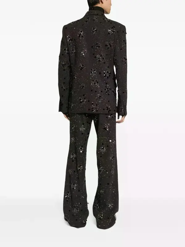 Dolce & Gabbana Sequin Embellishment Trousers