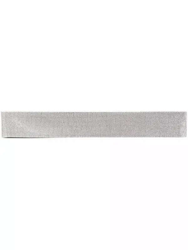 Dolce & Gabbana Crystal-embellished Waist Belt - Silver