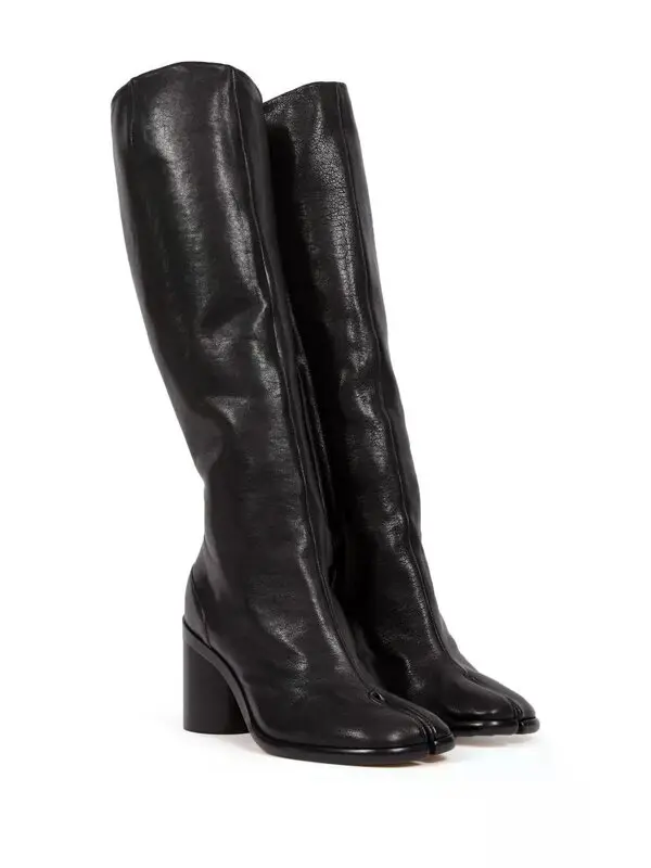 MAISON MARGIELA Tabi Knee-high Boots - Black