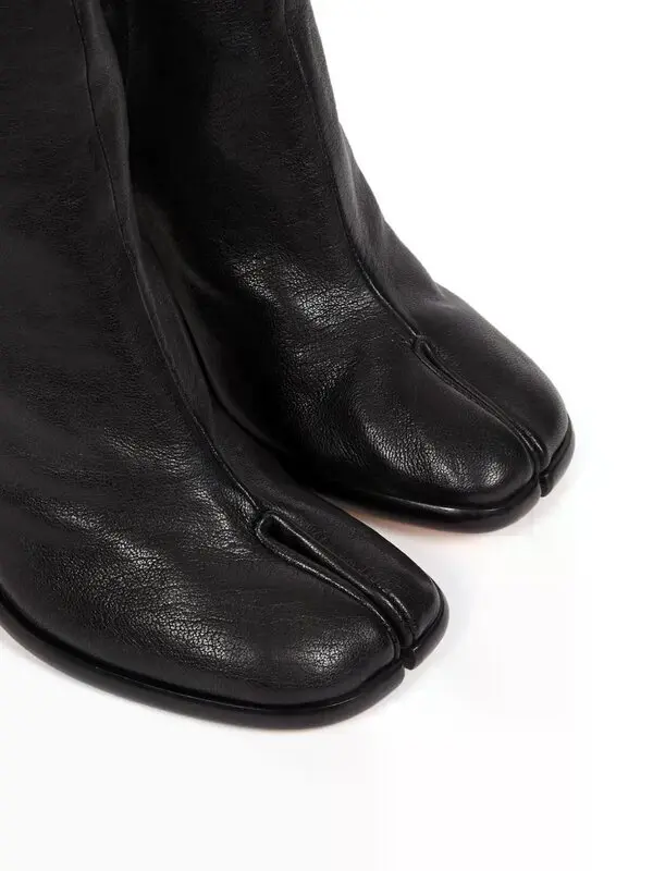MAISON MARGIELA Tabi Knee-high Boots - Black