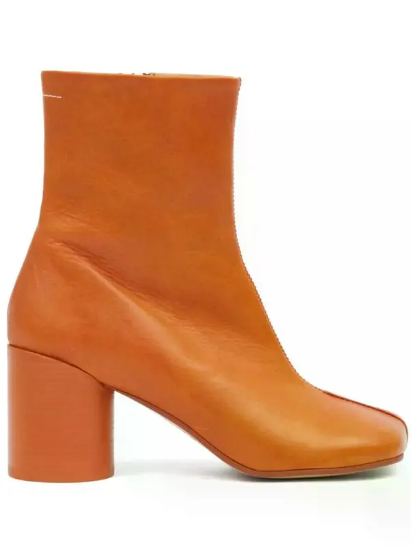 MAISON MARGIELA 70mm Stitch-out Leather Boots