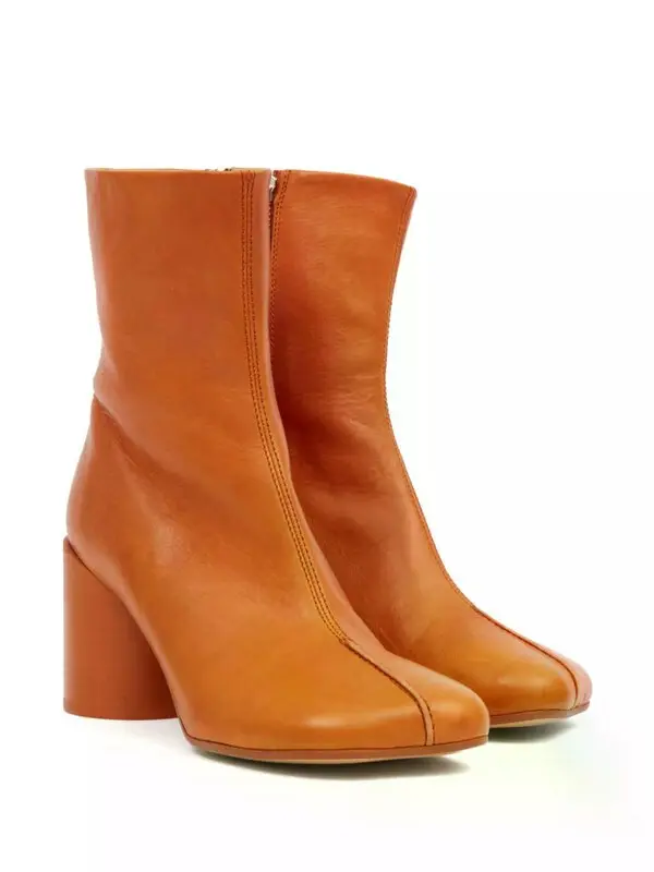 MAISON MARGIELA 70mm Stitch-out Leather Boots