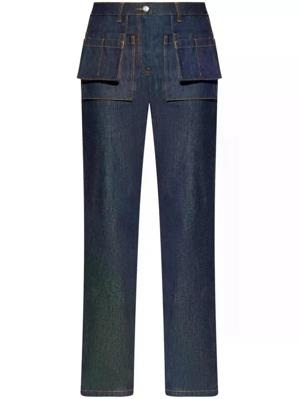 Helmut Lang Straight-leg Cotton Jeans