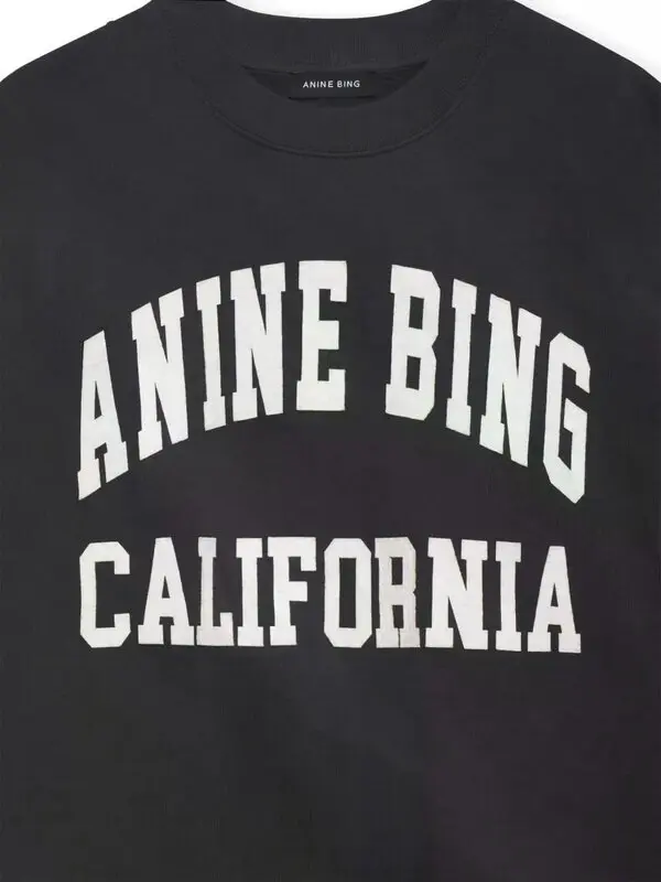 ANINE BING Miles Organic-cotton Sweatshirt