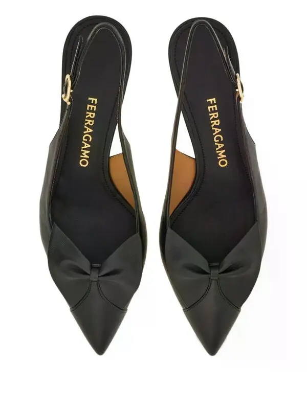 FERRAGAMO Bow Slingback Pumps