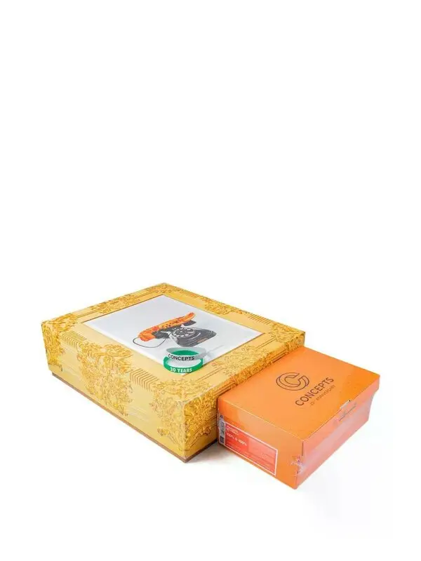 Nike X Concepts Sb Dunk Low Lobster Special Box Sneakers - Orange