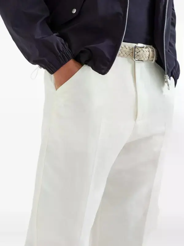 Brunello Cucinelli Pressed-crease Trousers