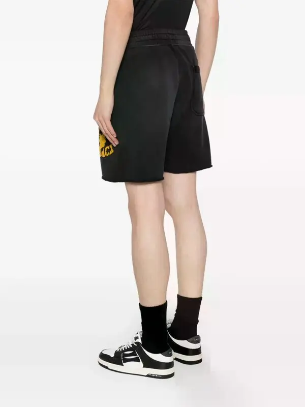 Amiri Logo-print Cotton Shorts