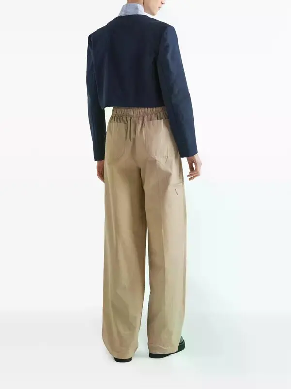 Prada Single-breasted Cropped Jacket