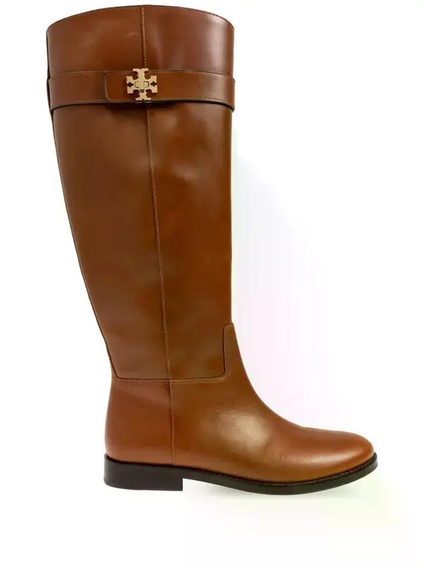 Tory Burch T Lock Knee-high Boots - Brown