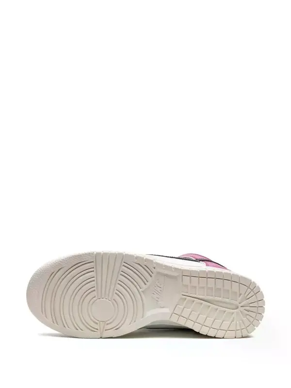 Nike Dunk High Multicolor Gradient Sneakers - White