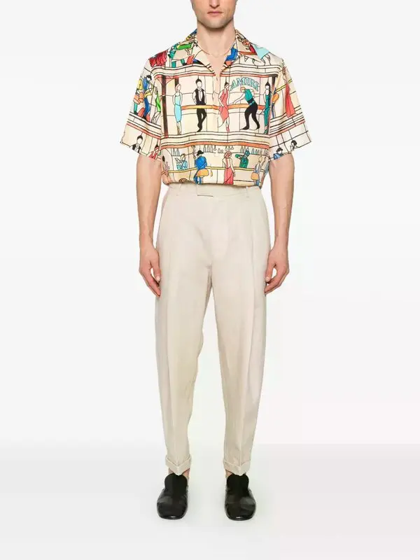 Dolce & Gabbana Linen Trousers