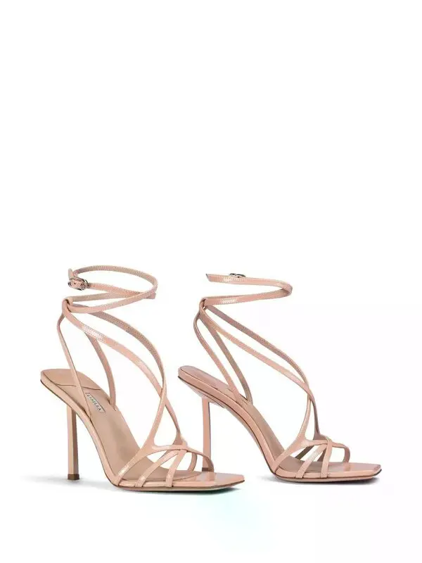 LE SILLA 95mm Belen Sandals - Neutrals