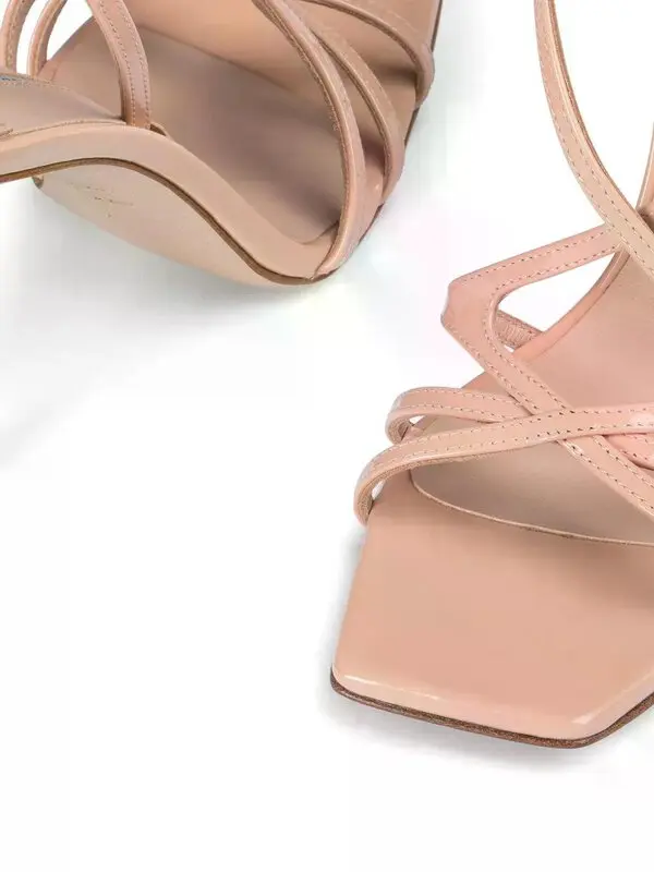 LE SILLA 95mm Belen Sandals - Neutrals