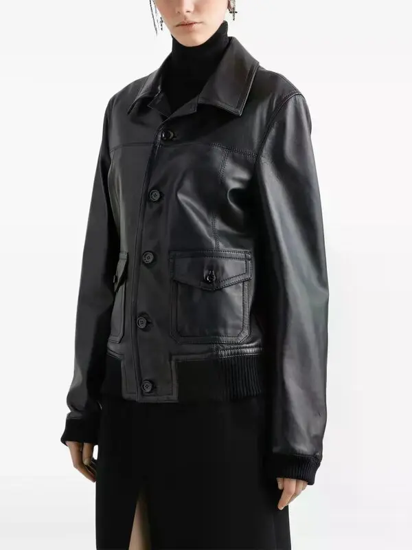 Dolce & Gabbana Leather Jacket