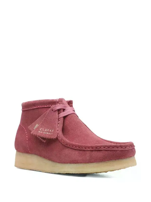 Clarks Wallabee Boots - Pink