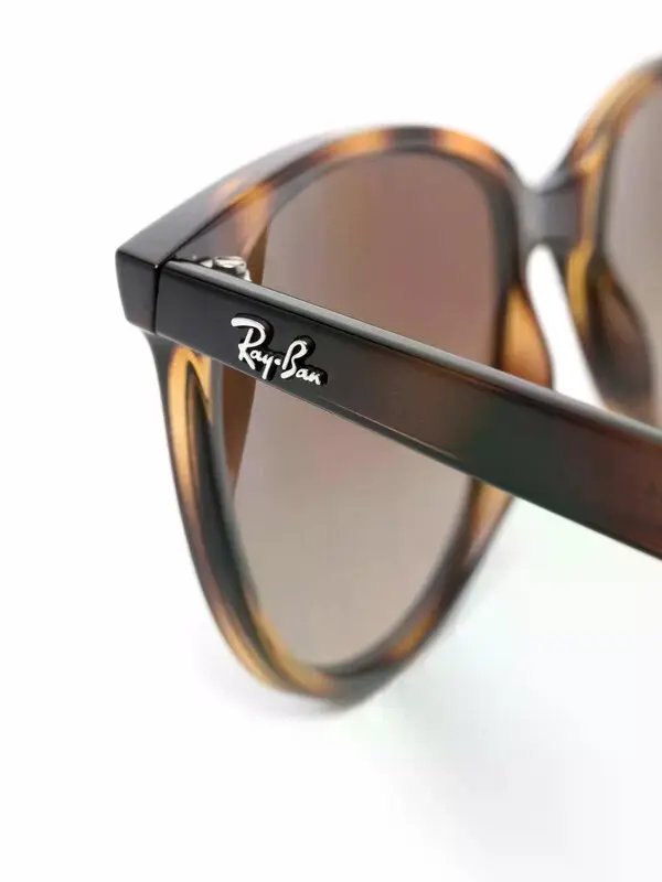 Ray-ban Tortoise Square-frame Sunglasses