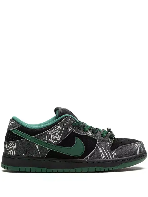 Nike Dunk Low There Skateboards Sneakers - Green