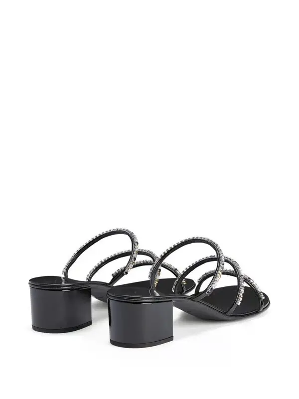 GIUSEPPE ZANOTTI 40mm Crystal-embellished Sandals