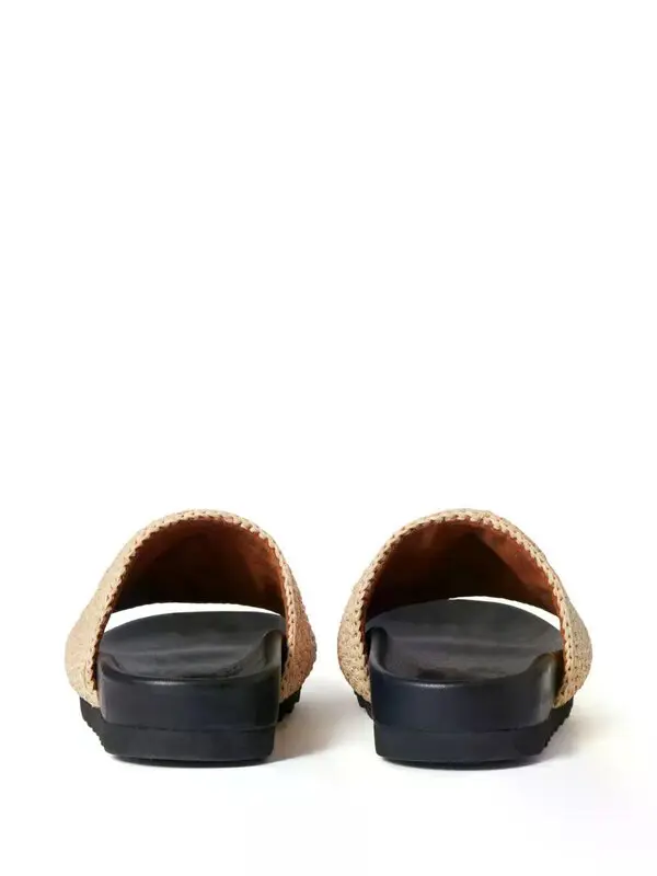 Stella McCartney Elyse Raffia Slides