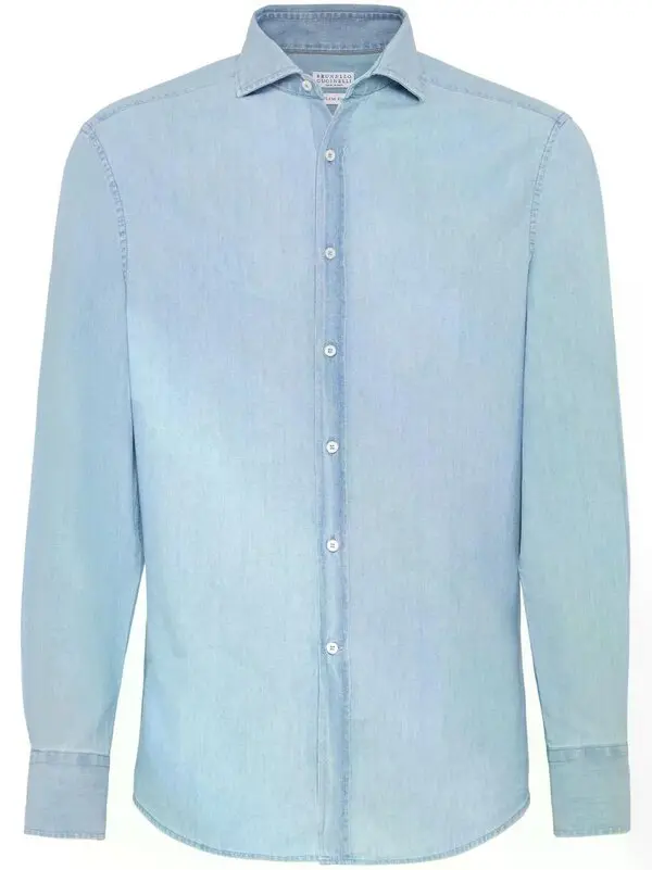 Brunello Cucinelli Plain Button-down Shirt