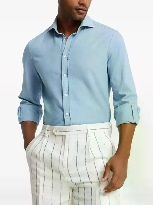 Brunello Cucinelli Plain Button-down Shirt