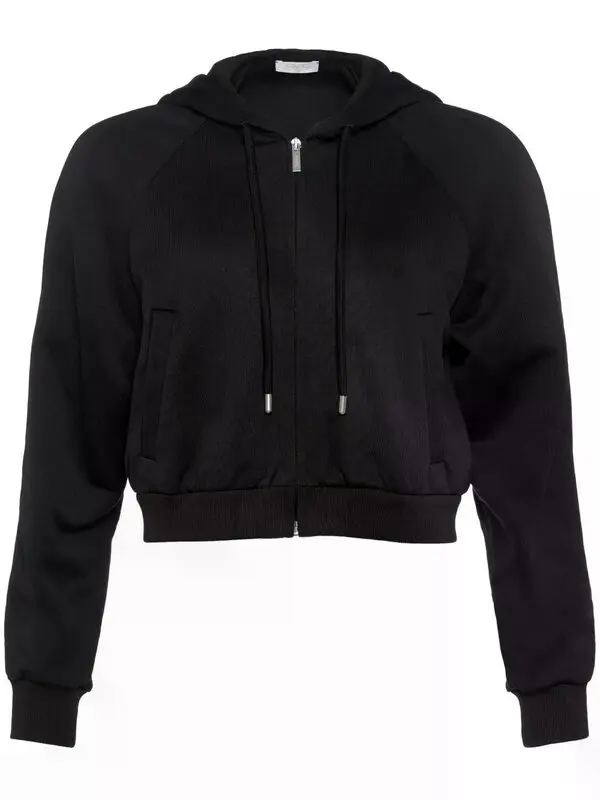 ERES Zip-up Sweatshirt - Black