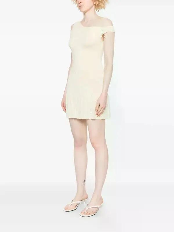 MANURI Coco Mini Dress - Yellow