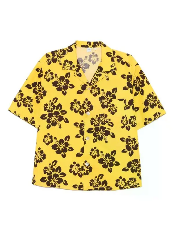 Aspesi Camicia Jarvis Shirt - Yellow