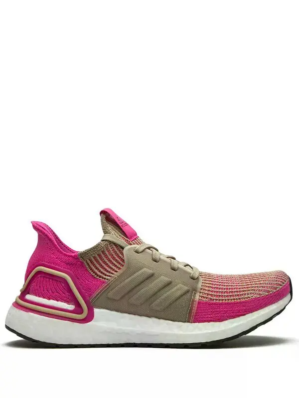 Adidas Ultraboost 19 Lace Up Sneakers - Pink